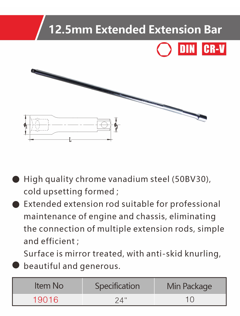 12.5mm Extended Extension Bar – www.besitatool.com