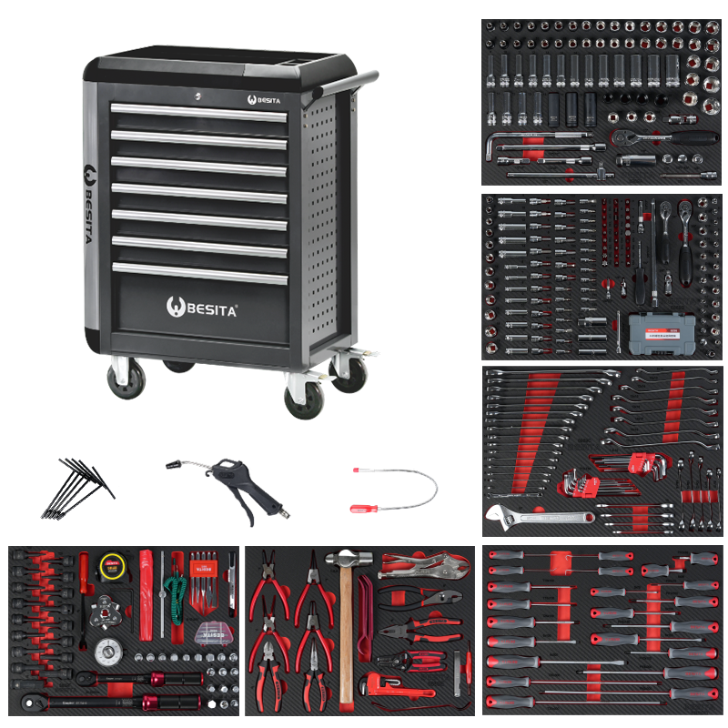 436-piece machine repair tool cabinet solution – www.besitatool.com